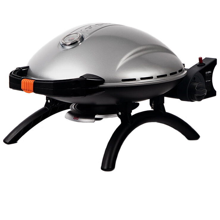 Газовый гриль O-Grill 900MT bicolor черно-серебряный купить