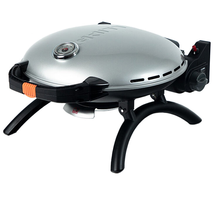 Газовый гриль O-Grill 700T bicolor черно-серебряный купить